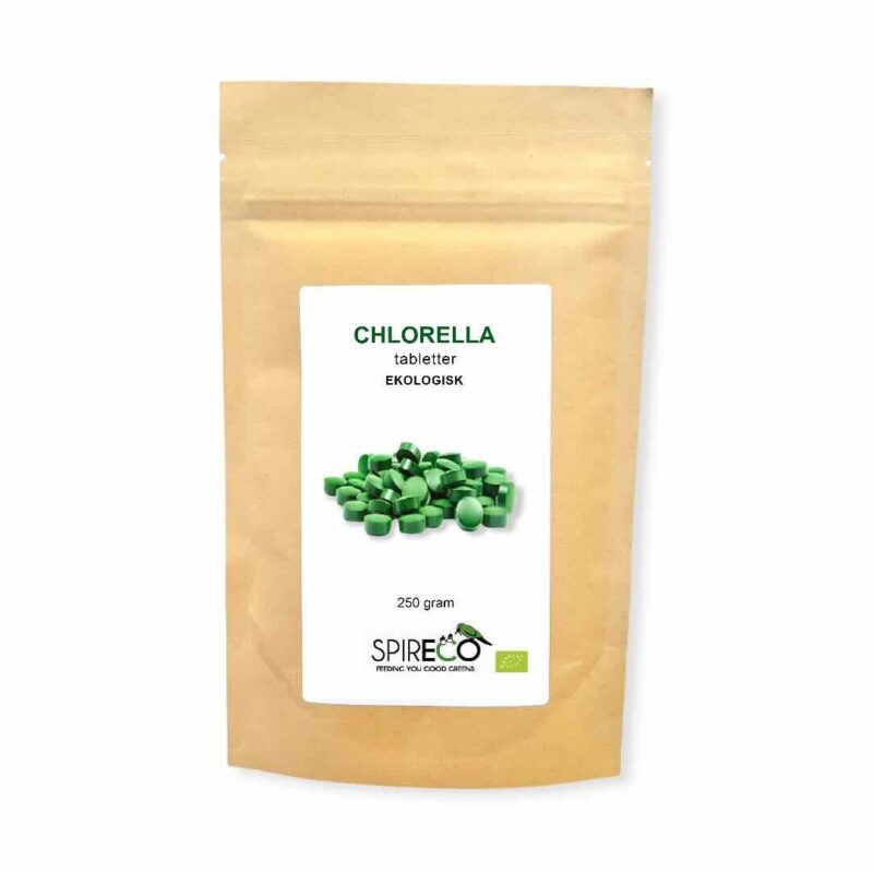 Ekologisk Chlorella Tabletter 250 gram - Spireco - pH-balans