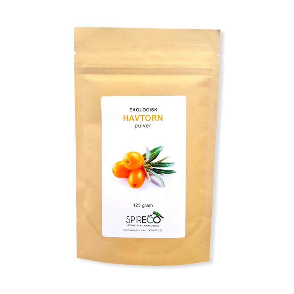 Havtorn Pulver Ekologisk 125g - Spireco - pH-balans
