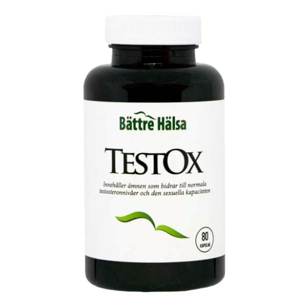 TestOx 80 kapslar – Bättre Hälsa | pH-balans